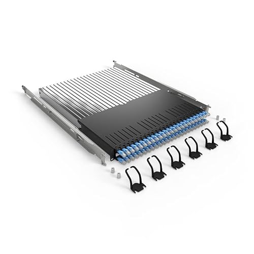 PATCHBOX® Plus+ Cat.6a - Patch Panel 24 Port Cable Management Kit for ...