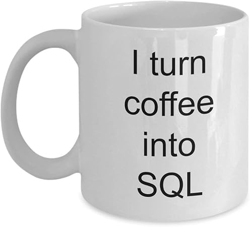 Dozili Taza de café divertida – Taza programadora – I Turn Coffee Into ...