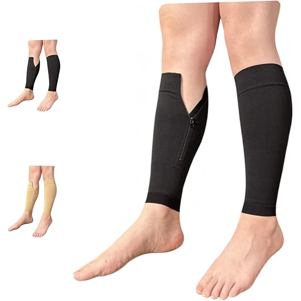 Compression Sleeves For Women Calf Truform Compression 15-20 MmHg Sheer ...