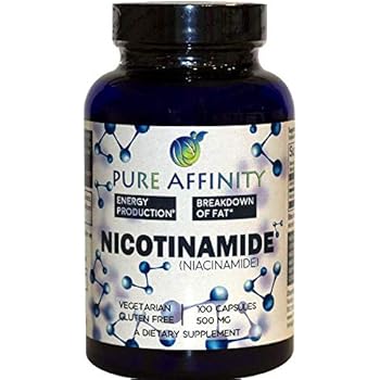 Amazon.com: B3 Nicotinamide 500 mg 100 Caps 2 Pack - Natural Flush-Free Vitamin Formula | Gluten ...