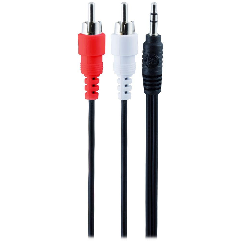 Mua Audio Y Adapter Cable, 6 Feet, 3.5mm Male to RCA Male, Works with ...