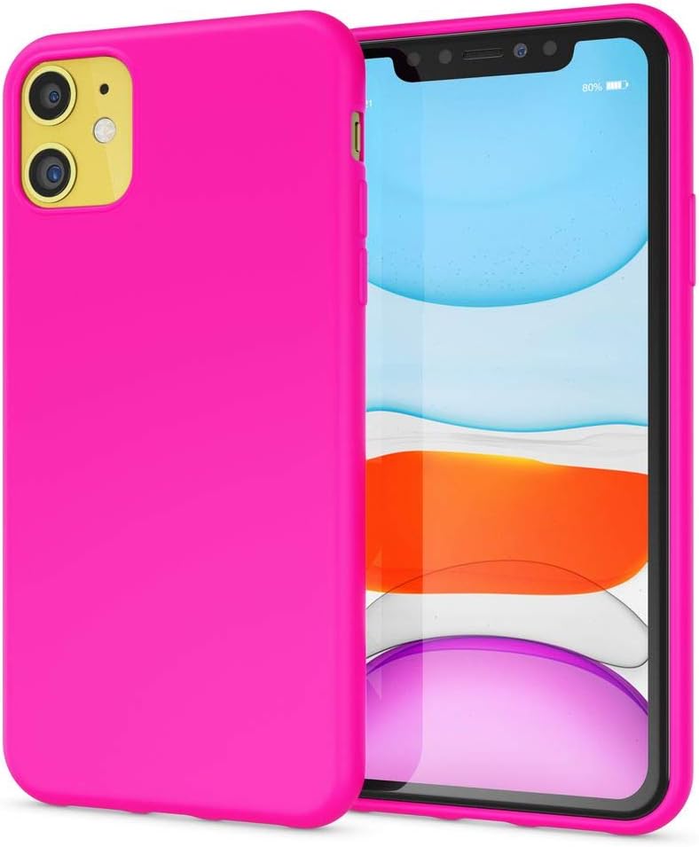 NALIA Coque Néon Compatible avec iPhone 11, Mince Housse Protection ...