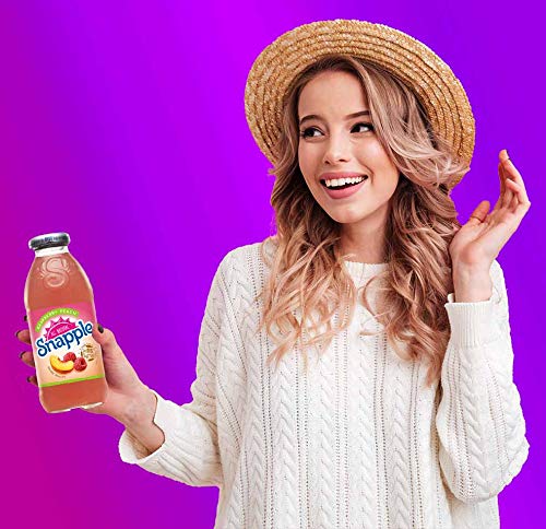 Snapple - 16 oz (9 Plastic Bottles) (Raspberry Peach, 9 Bottles ...