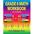 Grade 6 Math Workbook with Answers (Improve Your Math Fluency ...