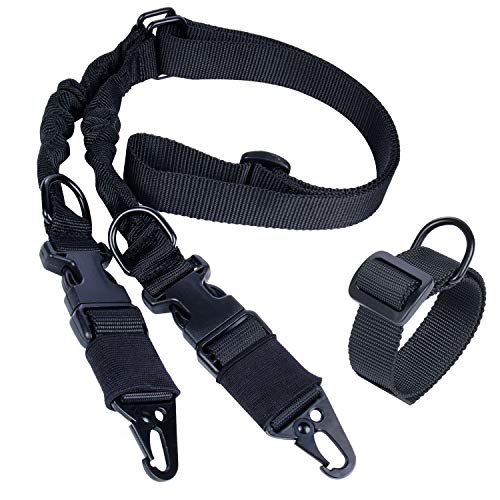 Two Point Rifle Sling, Length Adjustable Premium QD Tactical Strap, 2 ...