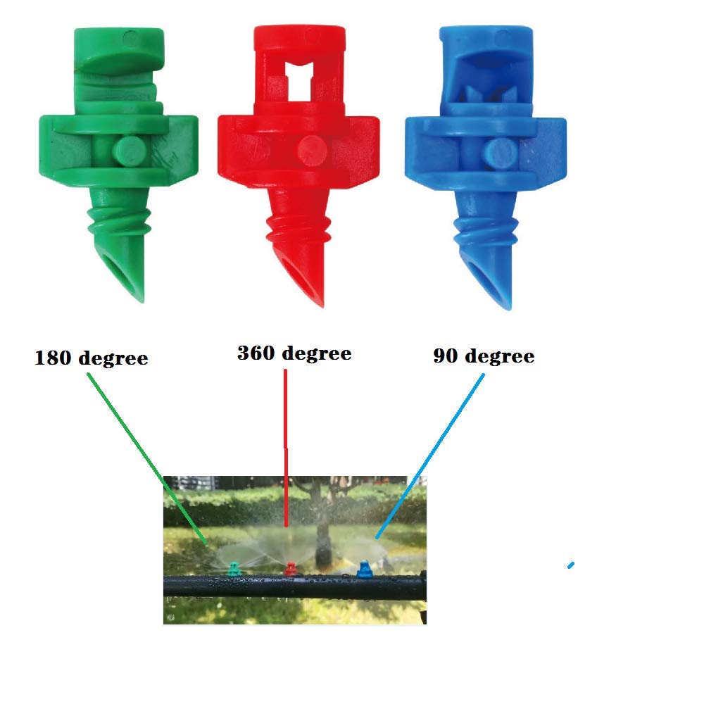 Mua Amazing-us 90 PCS Micro Sprayer Fan Jet Hydroponic Aeroponic ...