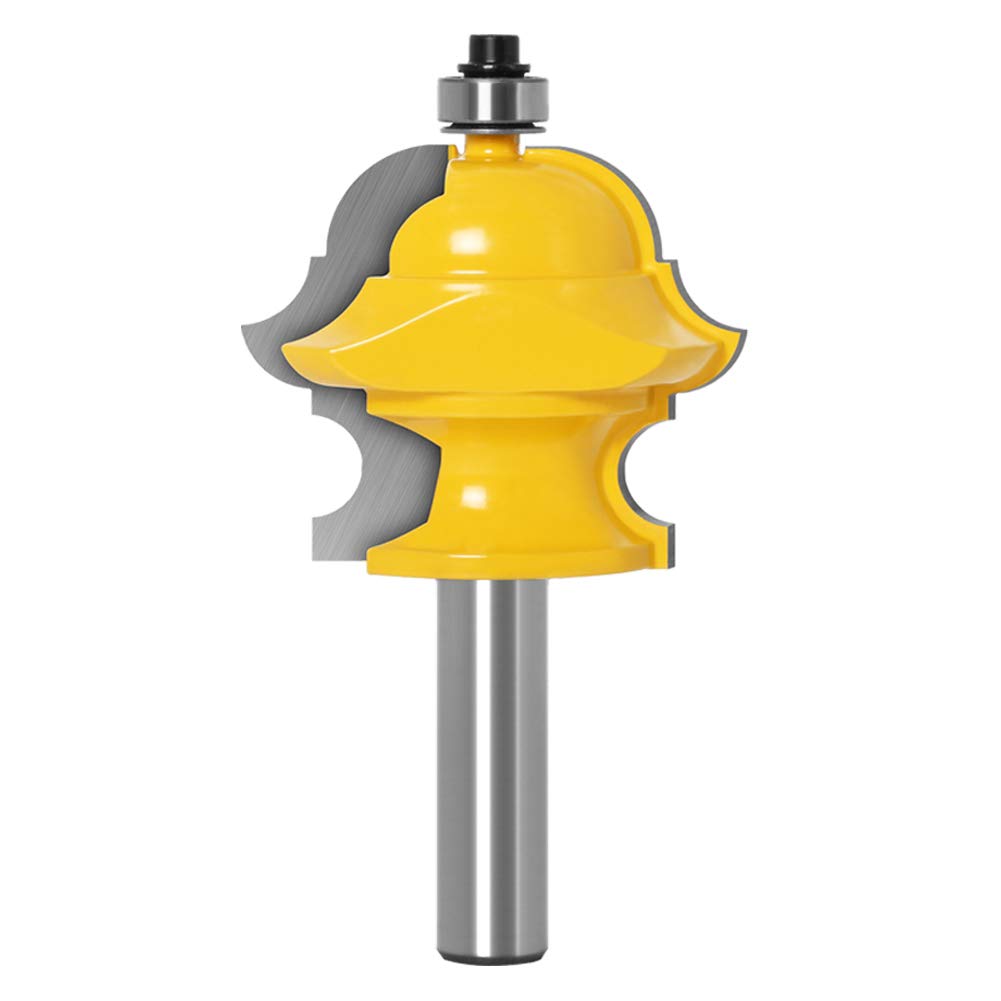 Mesee Multi-Form Molding Router Bit Classical and Bead Molding and ...