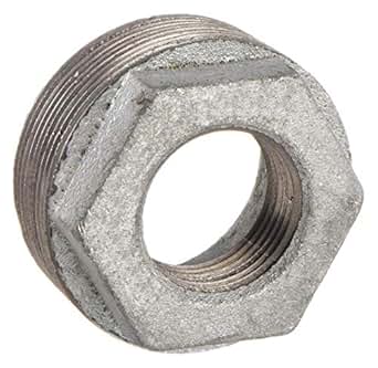 Anvil International 0319907762 Galvanized Cast Iron Hex Bushing, 2" x 1 ...