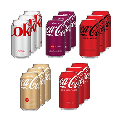 Coke Soda Soft Variety Pack, Drink All Favorite Flavors Variety Pack Of ...