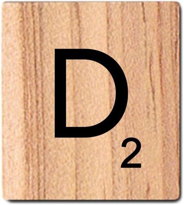 Trimming Shop Wooden Tiles Printed Alphabets & Numbers Replacement ...