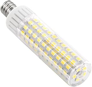 E12 LED Light Bulbs, 8.5W Ceramic E12 Base, JD 100W 125W Halogen Bulb ...