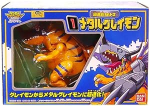 Amazon.com: Digimon Bandai Japanese Action Figure Transforming Greymon ...