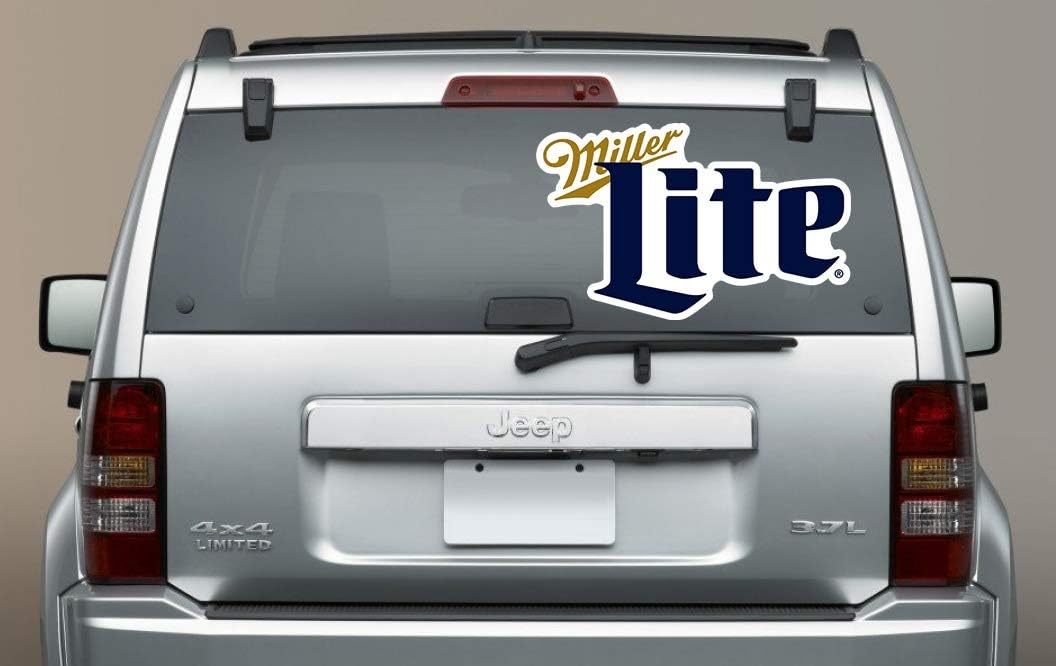 Miller Lite Logo Sticker 5 in Miller Lite Beer Drink Vinyl Decal Fan ...