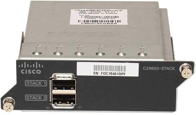 Cisco 2960 X FlexStack Plus Module Switch (C2960X-STACK): Amazon.ca ...