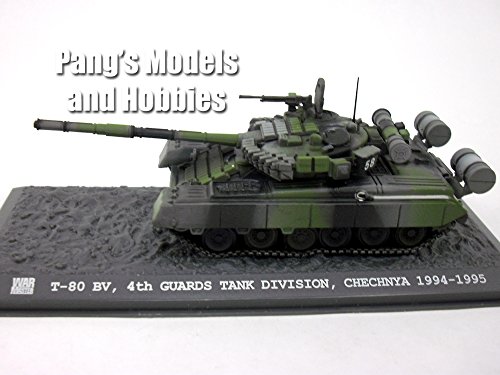 Buy T-80 (T-80BV) Soviet Main Battle Tank 1/72 Scale Die-cast Model ...