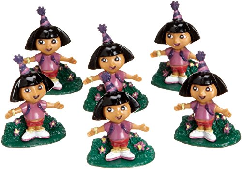 Dora The Explorer Cake Toppers (6-pack) - Import It All