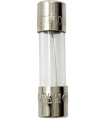 Fusibile Cilindrico 5x20 BOJACK T1AL250V 5x20mm 1A 250V Fusibili Vetro ...