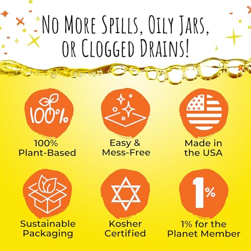Mua FryAway Cooking Oil Solidifier, Vegetable/Canola Oil Hardener for ...