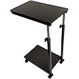 Amazon.com: KKTONER Sofa Side Table Slide Under Height Adjustable ...