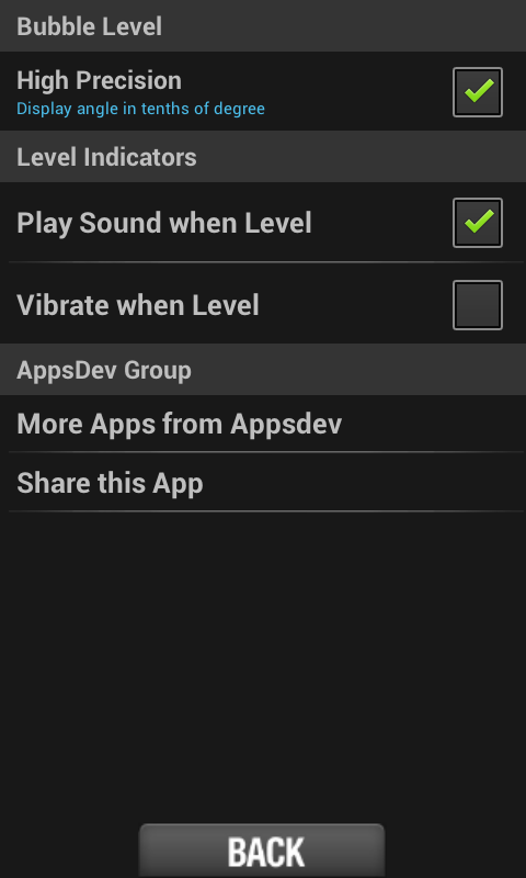 Bubble Level:Amazon.com:Appstore for Android