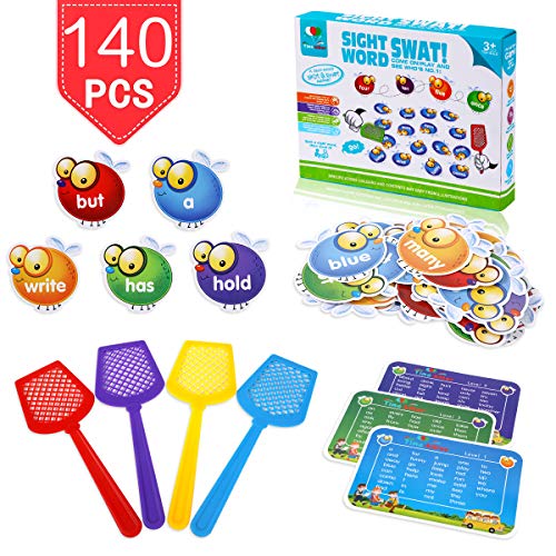 Buy Time-killer Sight Word Swat Game Learning Educational Toy Flash ...