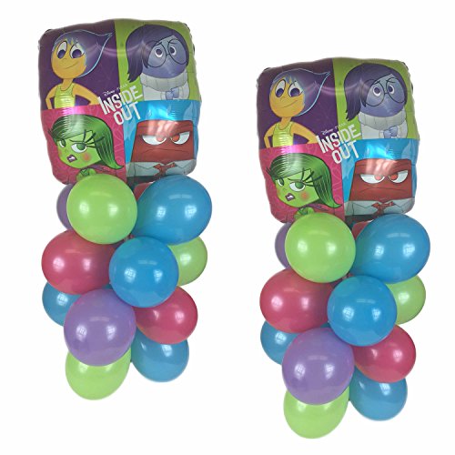 Buy Inside Out Balloon Table Display Birthday Party - AIR FILL, NO ...