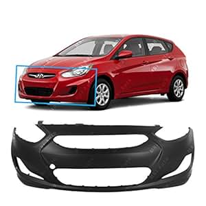 Amazon.com: MBI AUTO - Primered, Front Bumper Cover Fascia for 2012 ...