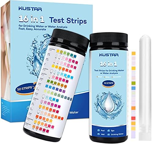 16 in 1 Drinking Water Test Kit, Water Test Strips for Aquarium, Pool ...