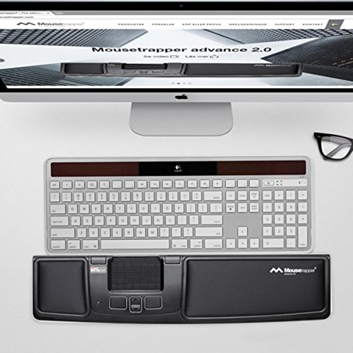 Mousetrapper Advance 2.0 Ergonomic USB Trackpad with 6 Customizable ...