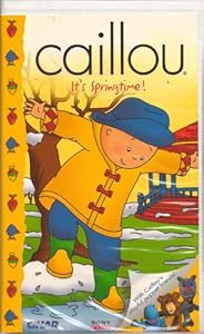 Amazon.com: Caillou It's Springtime! (VHS) English no subtitles: Movies ...