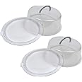 Amazon.com: LLE Reusable Clear Cake Container with Lids 12x4.75 inches ...