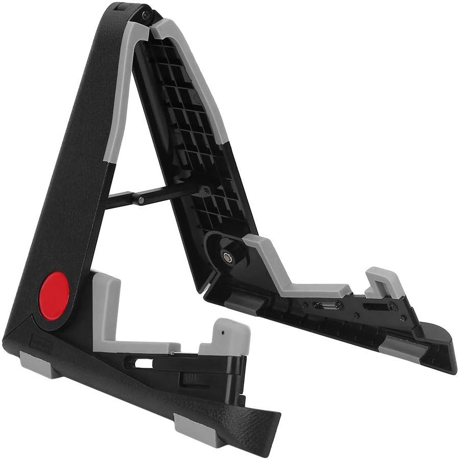 Dilwe Guitar Stand, A-Frame Guitar Stand Foldable Guitar Bass Stand ...
