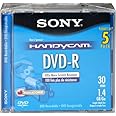 Amazon.com: Sony 8cm DVD-R with Hangtab 5 Pack - 5DMR30R1H : Electronics