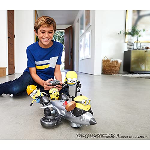 Minions: ld Rider Remote Control Vehicle with Minion Bob Action Figure ...