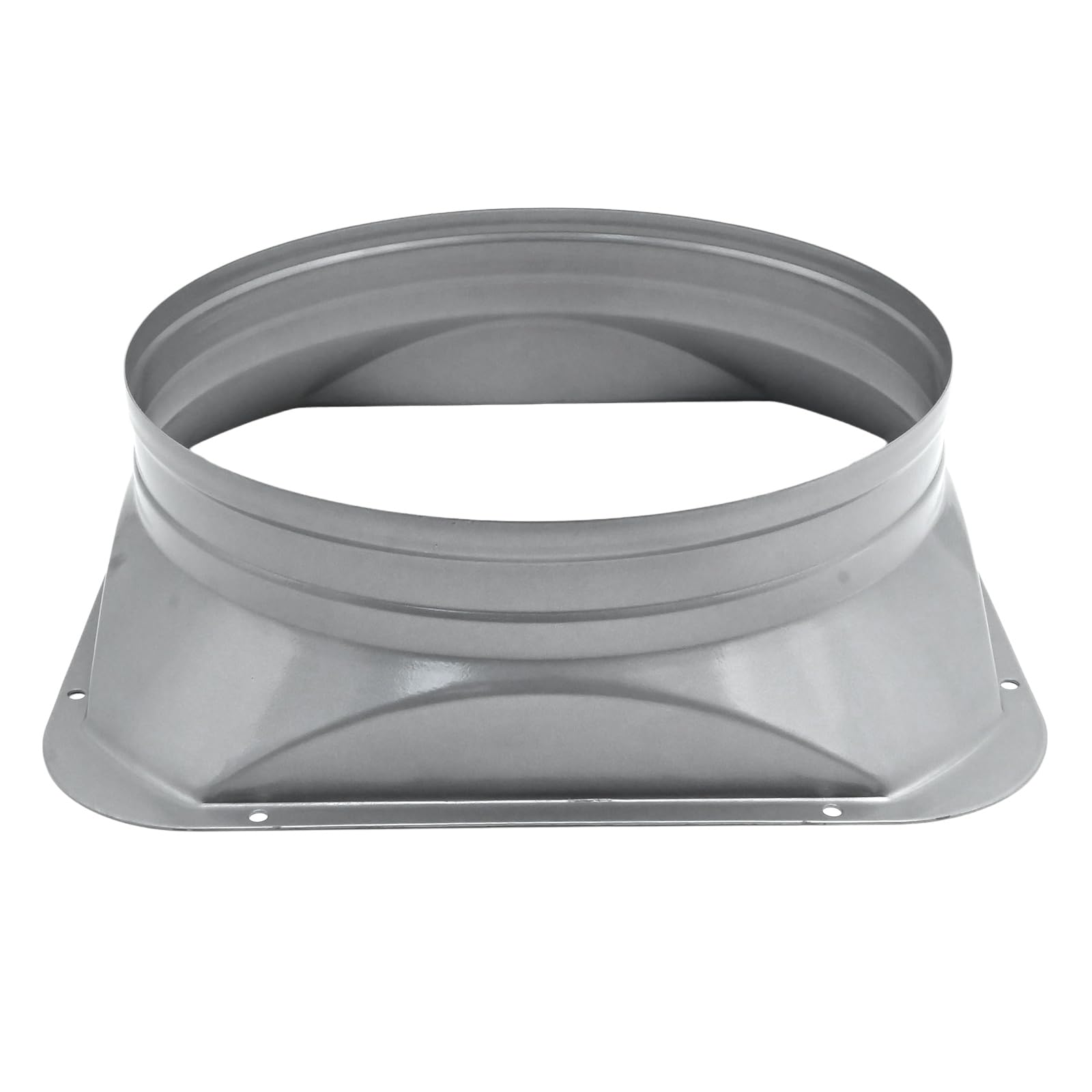 ZUDKSUY 10 Inch Duct Connector Flange,Metal Square Pipe Connector to ...