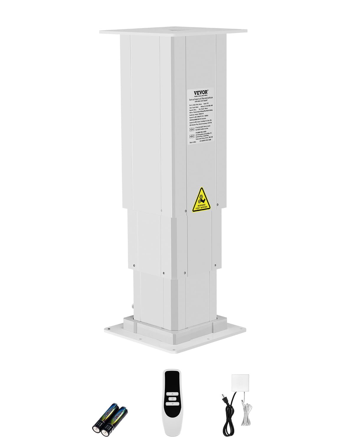 VEVOR Electric Lifting Column System, 176 lbs Lift Table, 14.2-31.1 in ...