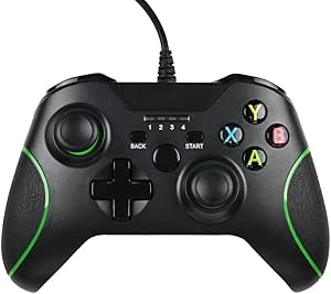 Amazon.com: Xbox One Wired Controller, Zamia Wired Xbox One Gaming ...