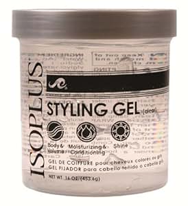 Amazon.com : Isoplus Styling Gel - Clear 16 oz. : Beauty