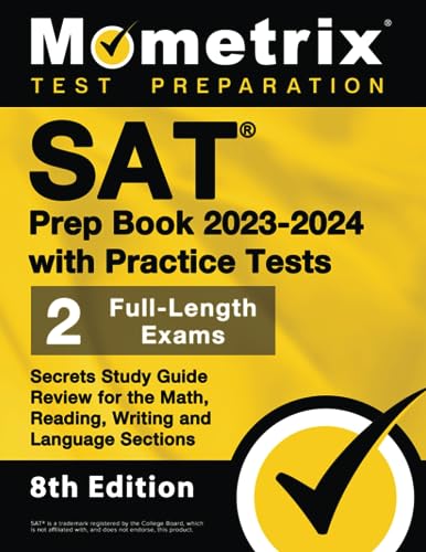 SAT Prep Book 2023-2024 With Practice Tests: 2 Full-Length Exams ...