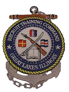 Amazon.com : RECRUIT TRAINING COMMAND GREAT LAKES PATCH - Sculpted ...