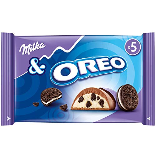 Milka & Oreo Chocolate Bar | Chocolate Bar with Oreo Cookie Pieces in ...