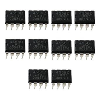 Amazon.com: JRC4558D 4558D DIP8 Dual OP AMP for Audio Amplifier Pack of ...