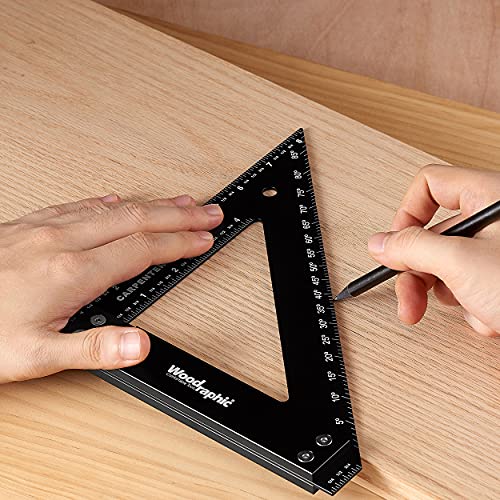 Woodraphic Professional Carpenter Square Layout Tools Encuadre Square ...