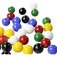 Amazon.com: Mega Marbles 14mm Game Replacement Marbles - 60 Piece ...