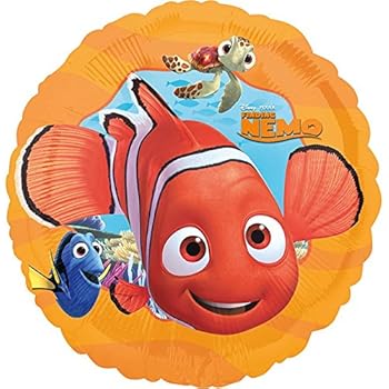 Amazon.com: Finding Nemo Printed 12in Latex Balloons 6ct: Toys & Games