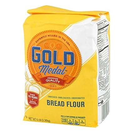 Amazon.com: Gold Medal Unbleached Bread Flour, 5 lb: Prime Pantry