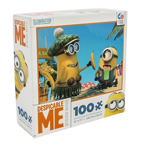 Ceaco Despicable Me: Minions 100 Piece Jigsaw Puzzle (B004RZBX3W ...