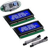 Amazon.com: GeeekPi IIC I2C TWI Serial LCD 2004 20x4 Display Module with I2C Interface Adapter ...
