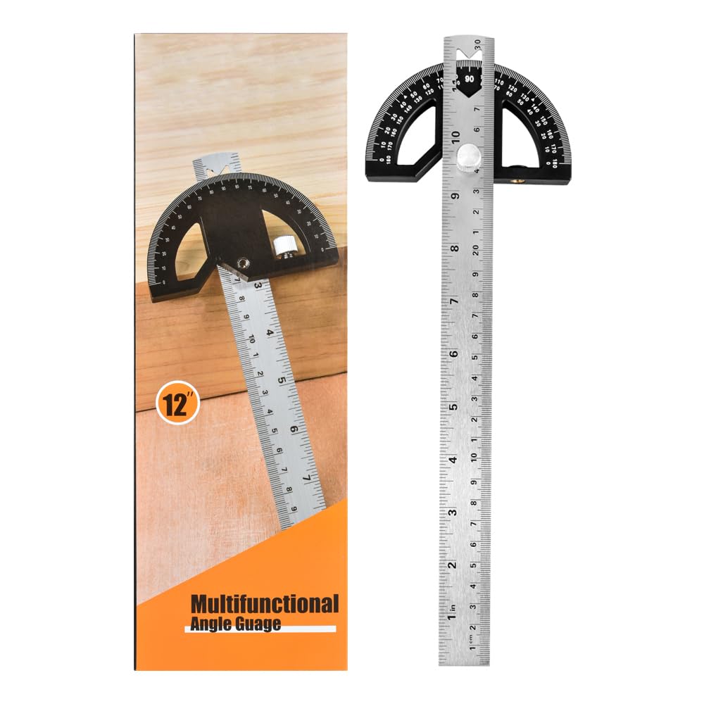 Mua Protractor Angle Finder Carpenter Square Adjustable Aluminum ...