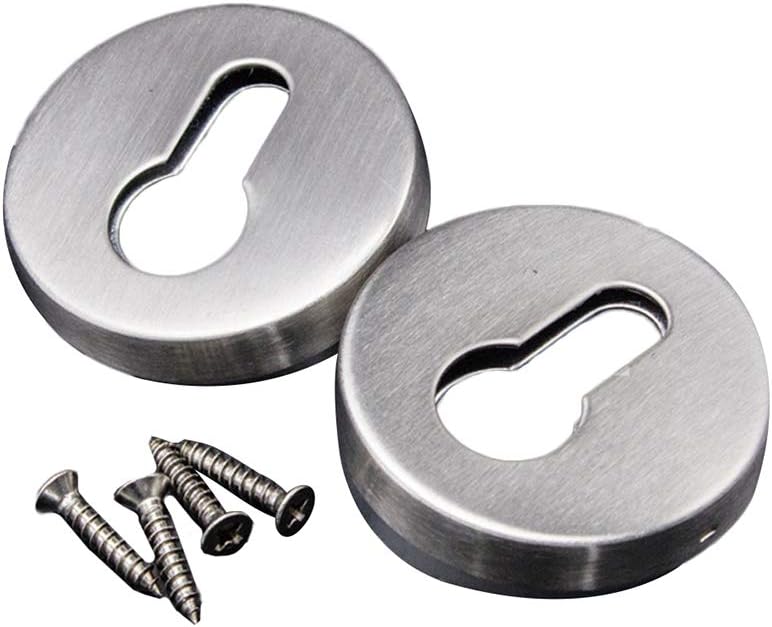 BESTonZON Cache-Trous en Acier Inoxydable avec écussons de Serrure à ...